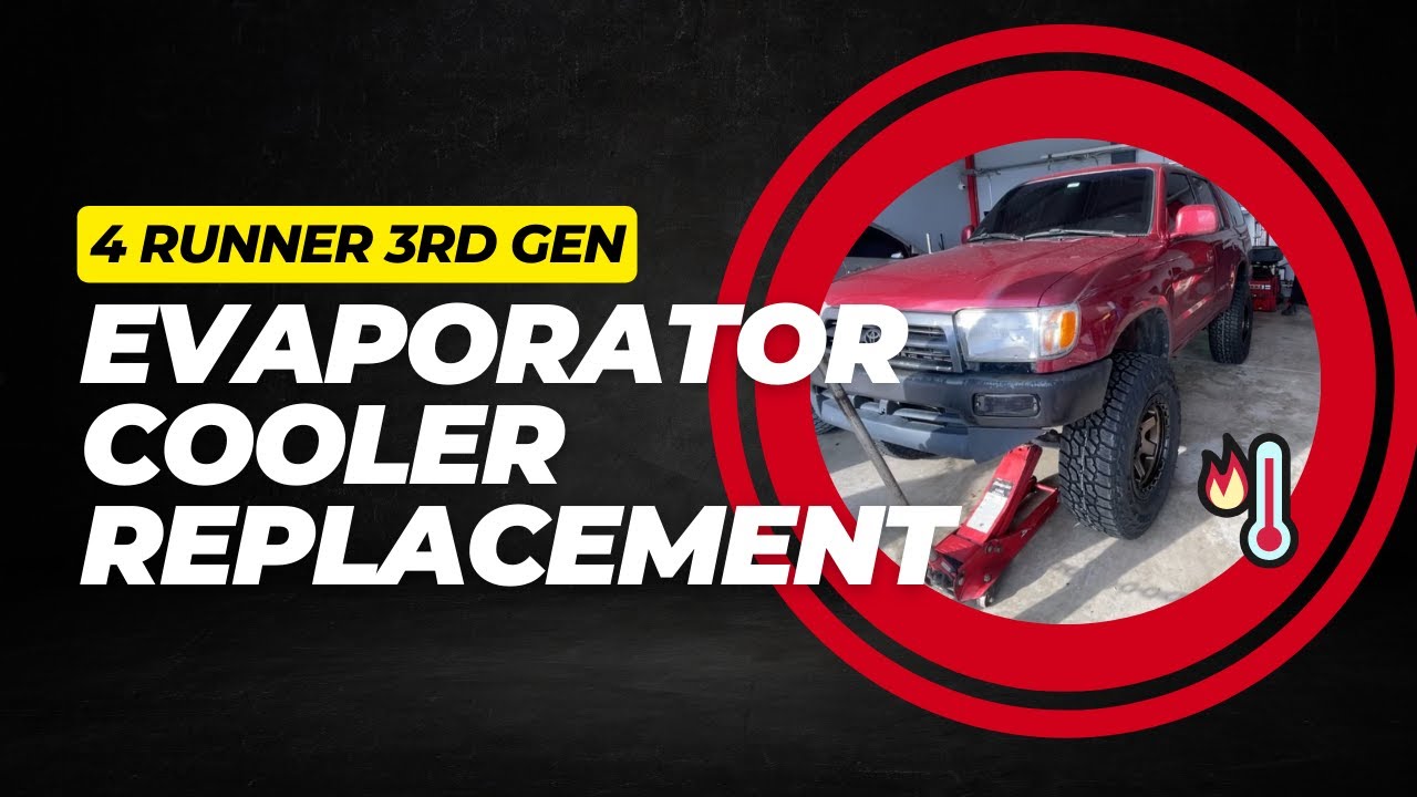 Evaporator Replacement 4Runner 3rd Gen - YouTube