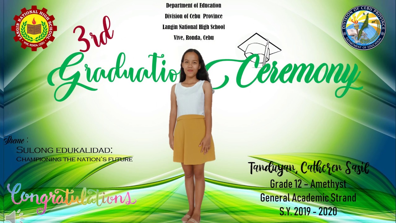 Grade 12 Amethyst Graduation Teaser - YouTube