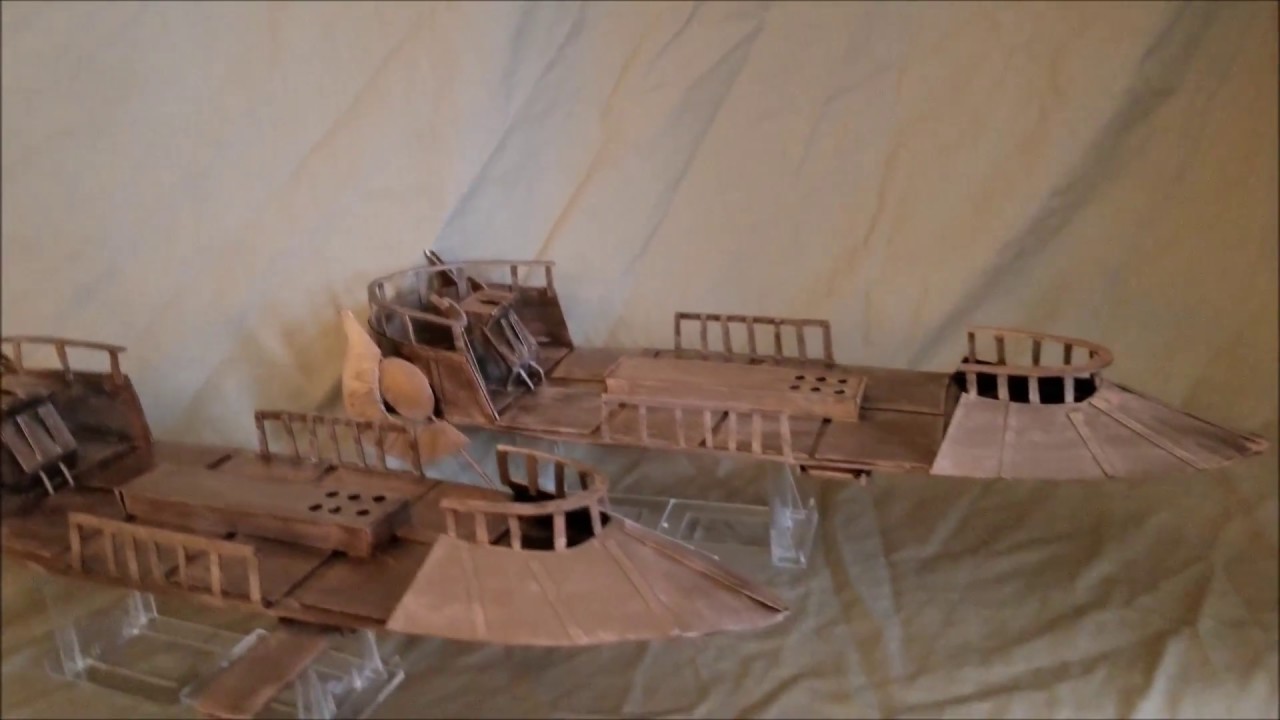Custom Made Star Wars Skiffs 3.75 - YouTube