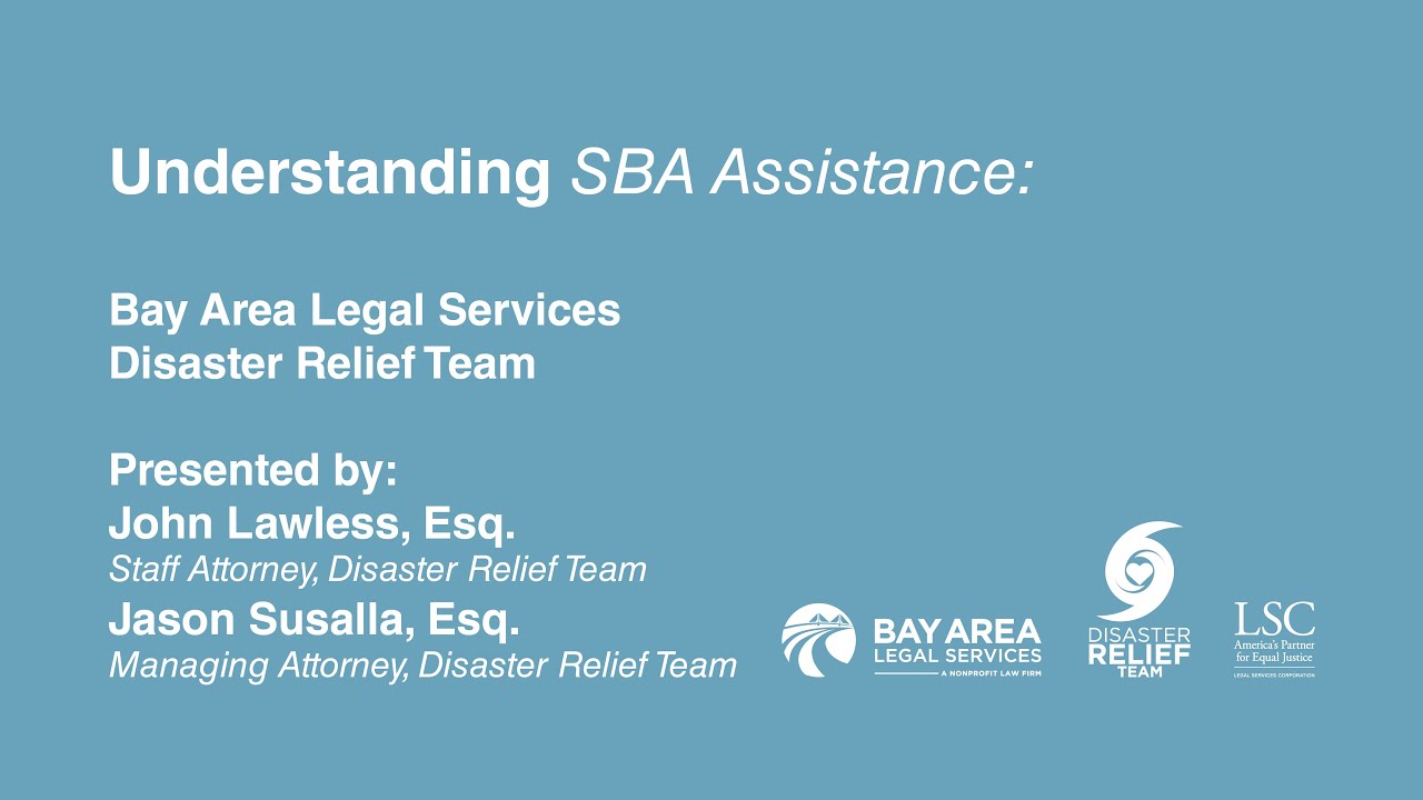 Understanding SBA Assistance - YouTube