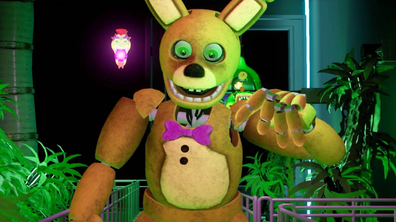 SpringBonnie in FNaF: Security Breach - YouTube
