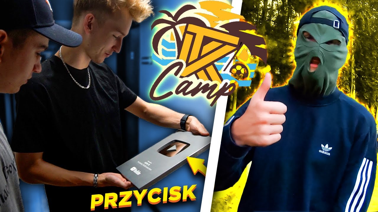 POJECHAŁEM NA OBÓZ KALUCHA | ODDANIE PRZYCISKU ZA 100K SUBSKRYPCJI ...