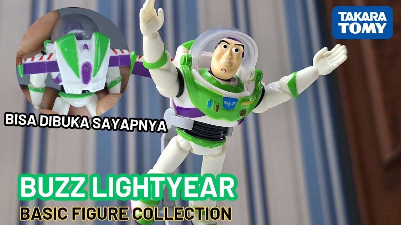 Review Buzz Lightyear (Basic Figure Collection) Takara Tomy - YouTube