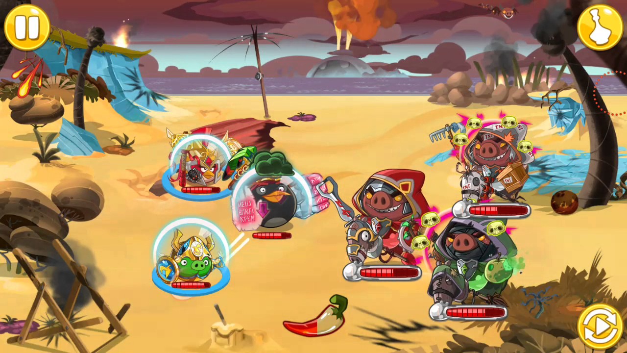 NEW Angry Birds Epic Apocalyptic Hogriders theme - YouTube