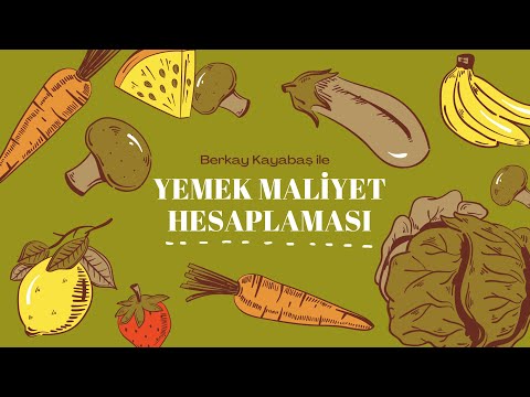 Yemek Maliyet Hesaplamasi nasıl yapılır? #maliyet #hesaplama