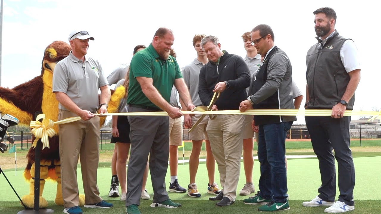 Golf Development Complex Ribbon-Cutting - YouTube