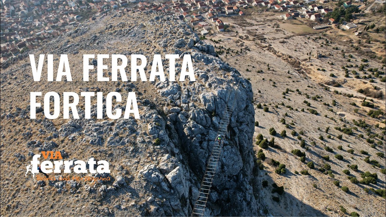 Via ferrata Fortica & Đavolje stepenice | Mostar, Bosnia and ...