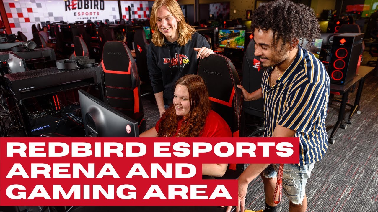 Experience Illinois State University's Redbird Esports Arena and Gaming ...