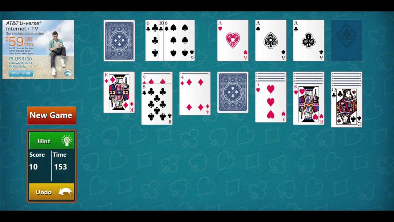 solitaire fail #2 - YouTube