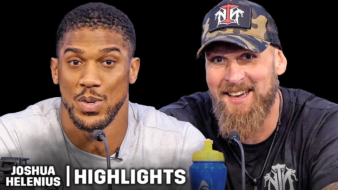HIGHLIGHTS | Anthony Joshua vs. Robert Helenius • FINAL PRESS ...