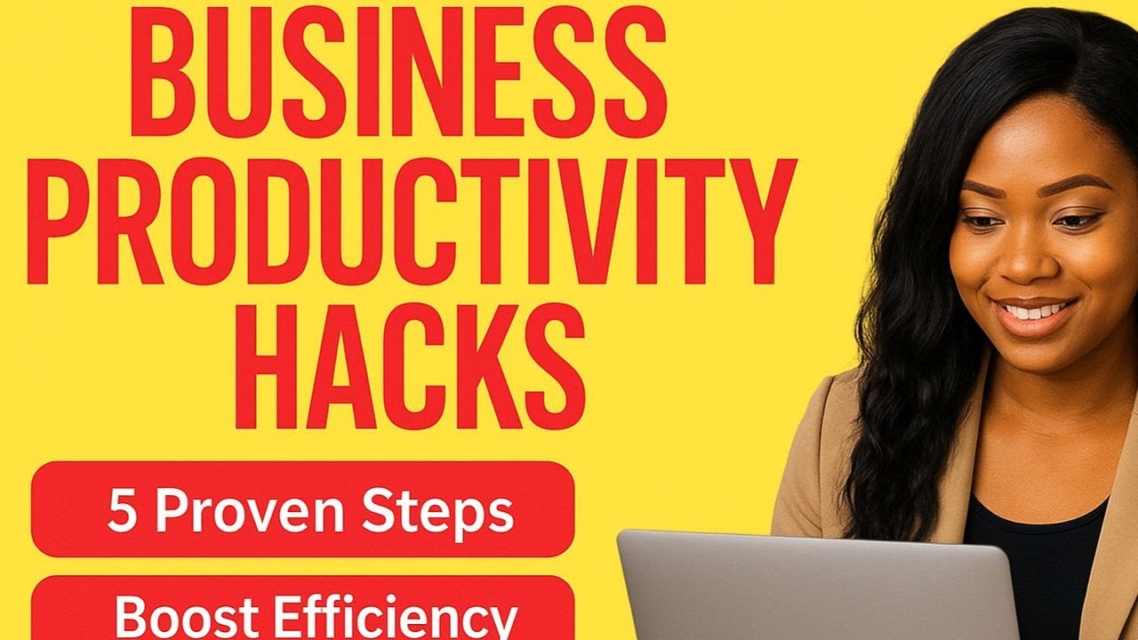 TOP 5 BUSINESS PRODUCTIVITY HACK | masterclass #businessproductivity ...