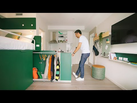 NEVER TOO SMALL Sydney Student Micro Apartment & Co Living Space - 19sqm/205sqft
