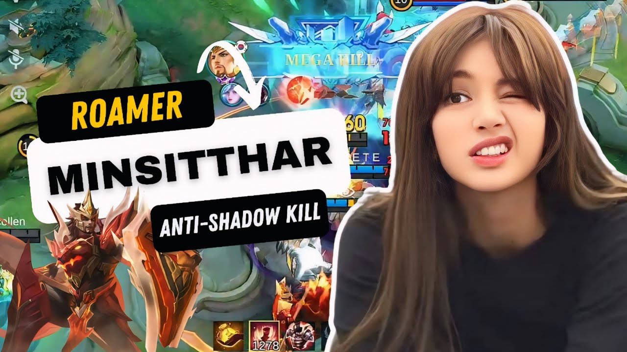 Minsitthar ULTIMATE STOPS Hayabusa SHADOW KILL! 🤯 Roamer Gameplay #MLBB ...