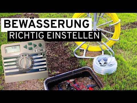 Bewässerung installieren: Hunter Steuercomputer anschließen & programmieren