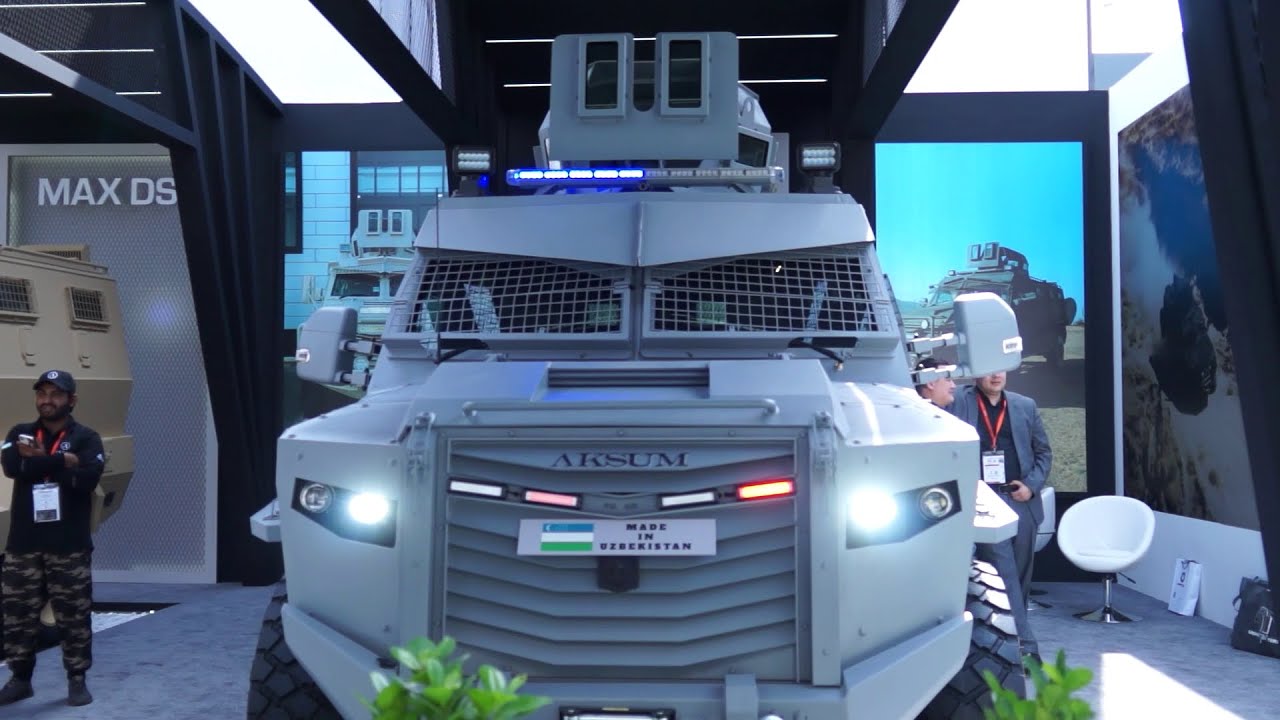 AKSUM from Uzbekistan at IDEX defense exhibition in UAE for the first ...