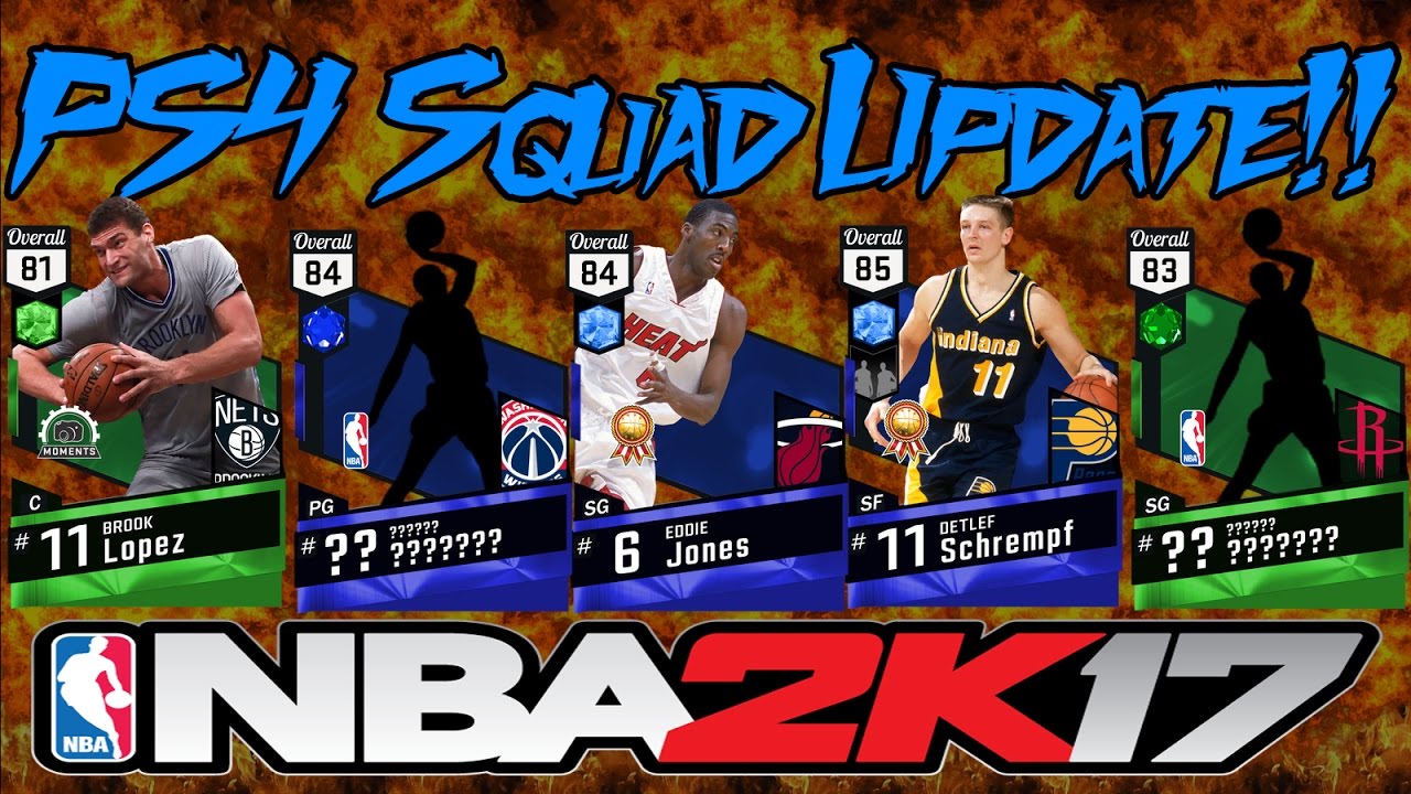 NBA2K17 MyTeam: Another PS4 Squad Update! Who Do I Need Now?? - YouTube