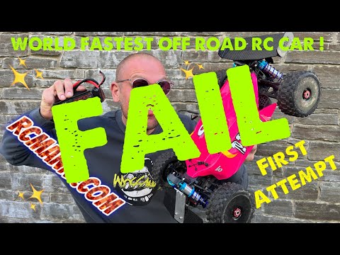 World Fastest Off Road RC Car FAIL !! - YouTube