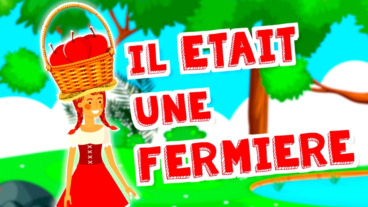 IL ETAIT UNE FERMIERE QUI ALLAIT AU MARCHE 👩‍🌾 ( rouli roula ! ) - YouTube