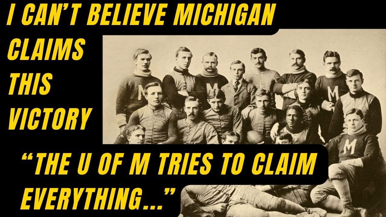 Remarkable Games: 1892 Michigan - Oberlin - How Did Both Teams Claim ...