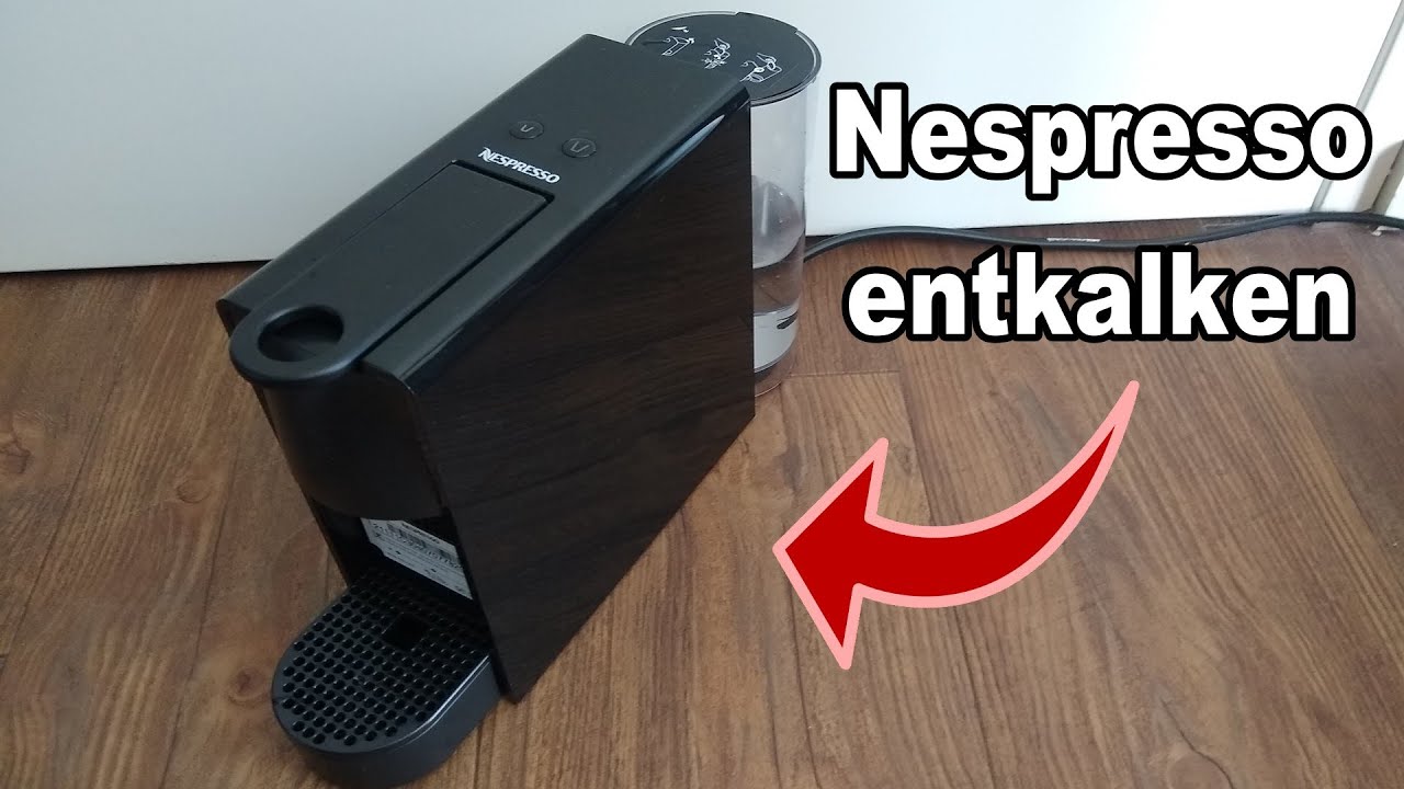 Nespresso Kaffeemaschine entkalken | So wird's gemacht! - YouTube