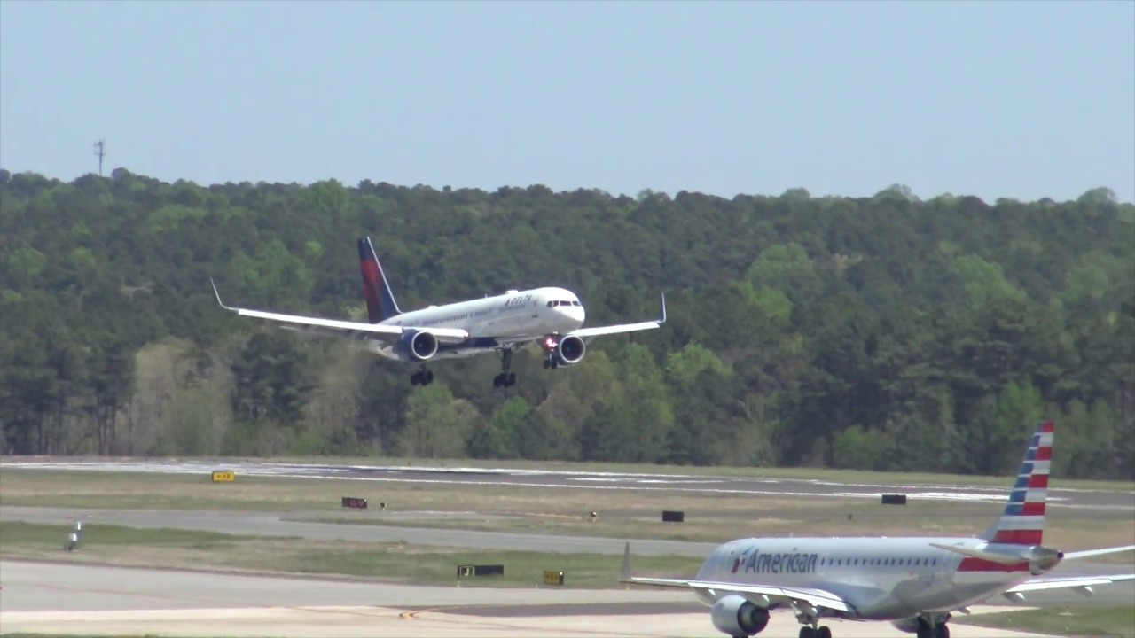 Spring Plane Spotting at Raleigh-Durham International Airport - YouTube