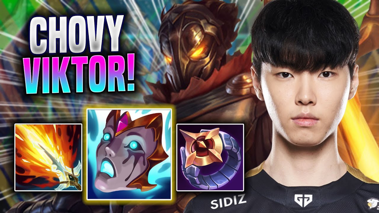 CHOVY PERFECT GAME WITH VIKTOR! - GEN Chovy Plays Viktor MID vs ...