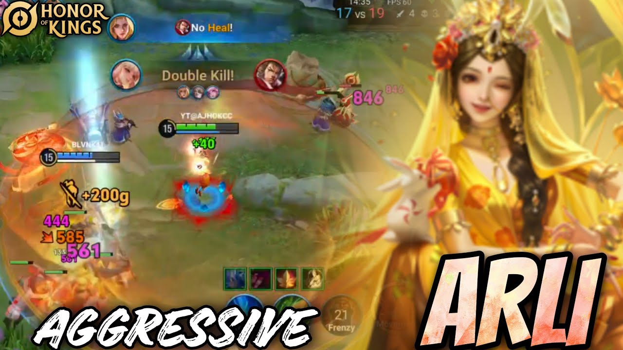 ARLI - Bunny Spirit Skin "Aggressive Play" - Honor of Kings - YouTube
