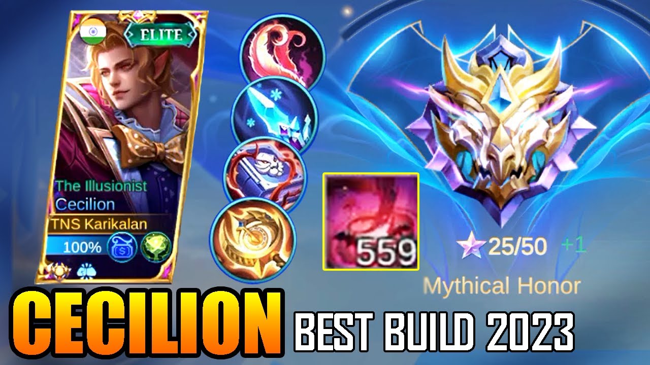 Rank Up Fast with Cecilion New Tricks! Mythical Honor! Cecilion Best ...