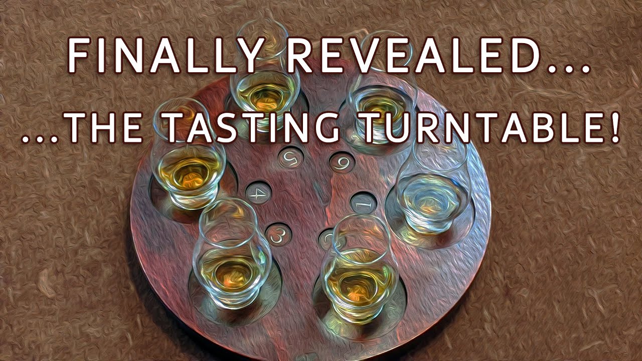 REVEALED: The Tasting Turntable! - YouTube