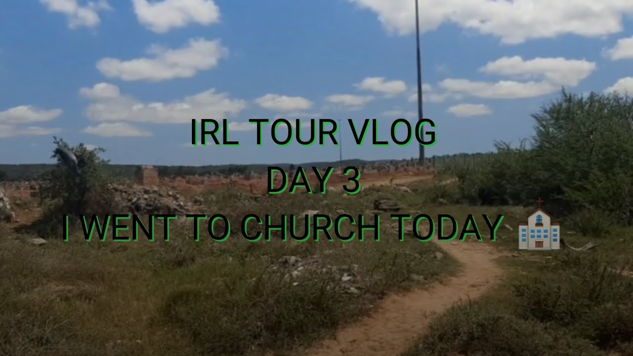 IRL TOUR VLOG Day 3 -I went to church today - YouTube