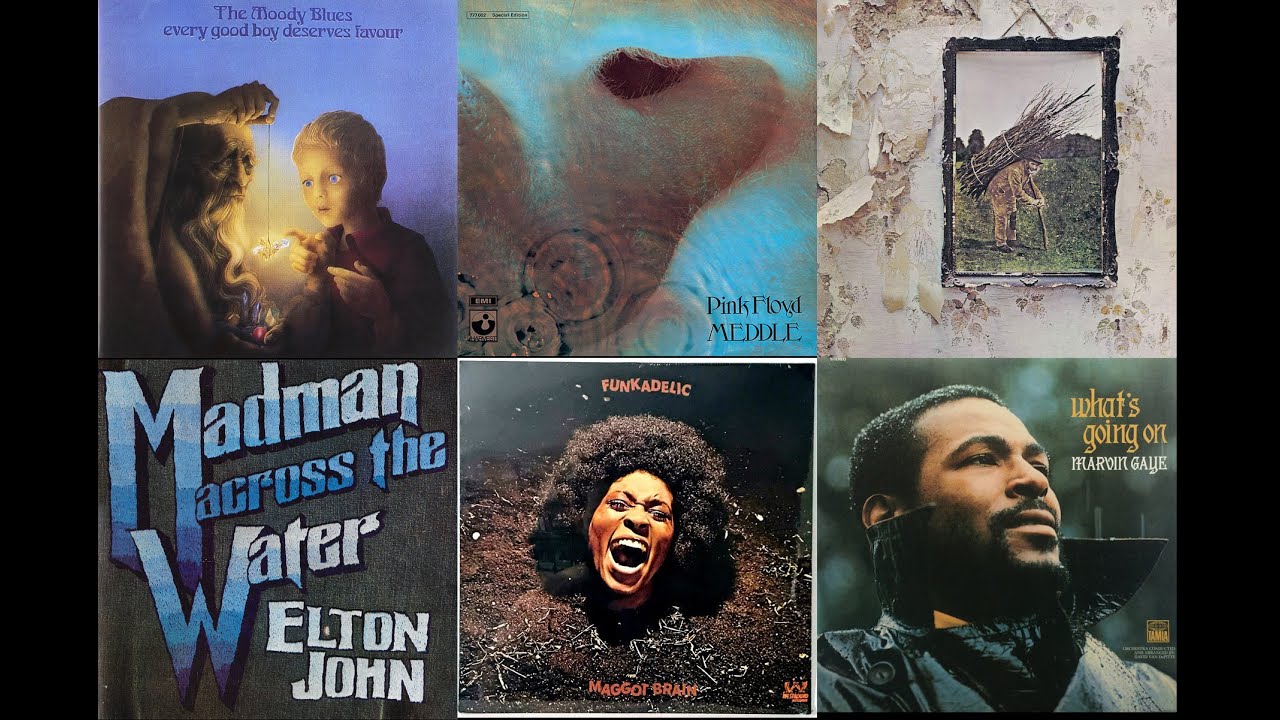 The Best Albums of 1971 - YouTube