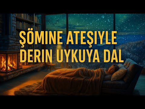 5 Dakikada Derin Uyku: Şömine Ateşiyle Huzura Dal...