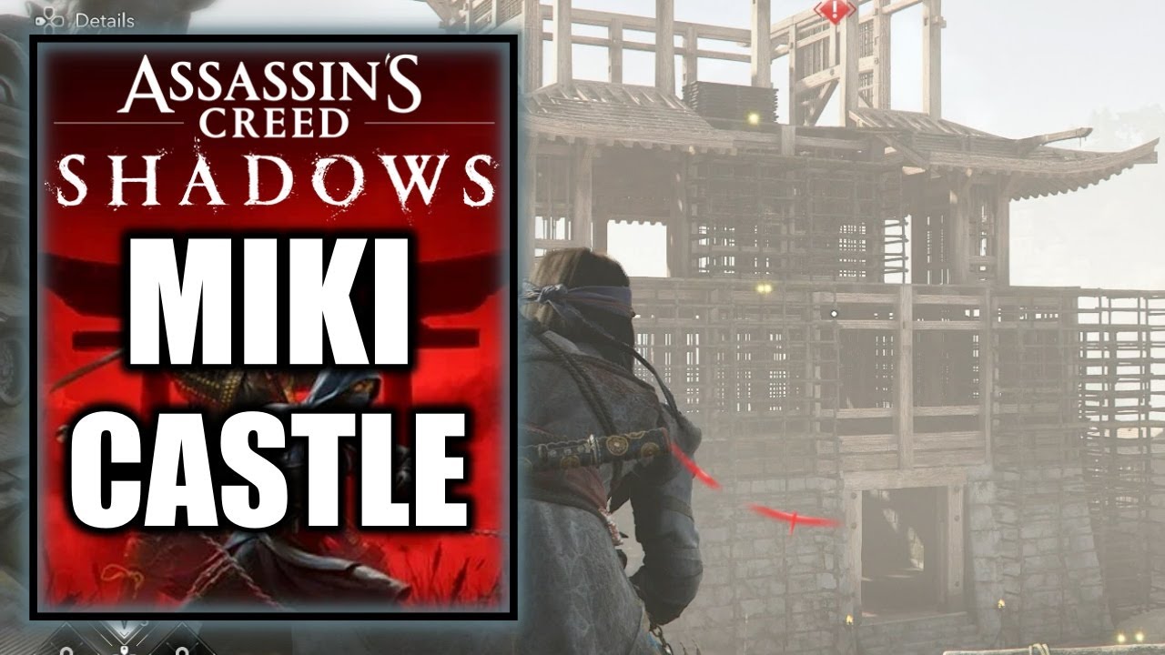 Assassin's Creed Shadows - Miki Castle - YouTube