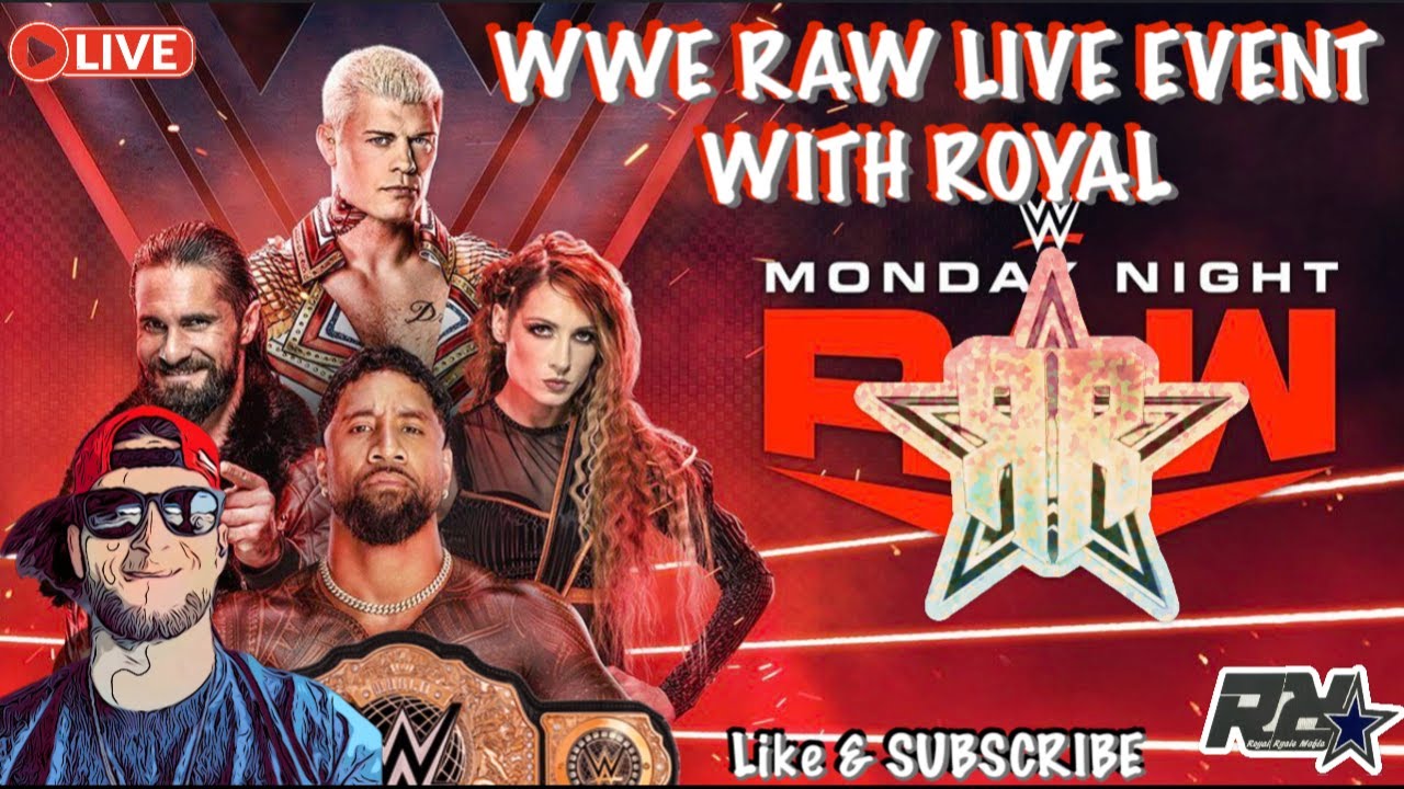 🚨MONDAY NIGHT RAW WWE LIVE STREAM #WWE #live - YouTube