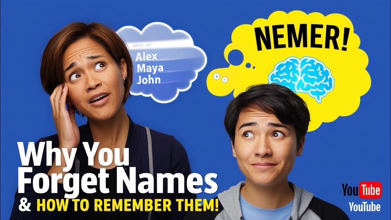 Why You Forget Names & How to Remember Them! 🧠 - YouTube