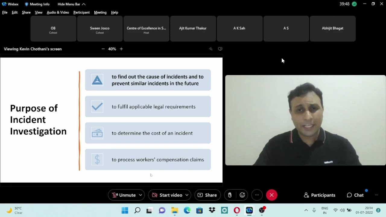 Week 57 CoE-SEA talk: INCIDENT INVESTIGATION TECHNIQUES WITH CASE ...
