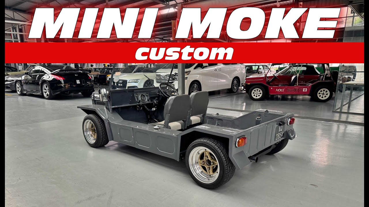 Restore & Custom Mini Moke - YouTube