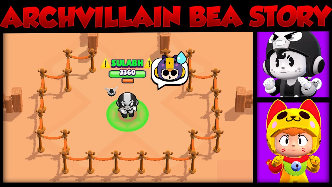 The Story of Archvillain Bea & Gold Neko Bea Part 3 | Brawl Stars Story ...