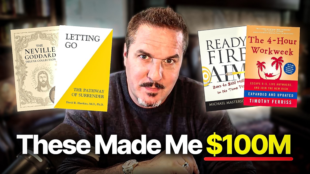 $100M CEO Shares 20 Books That Helped Build His Business - YouTube