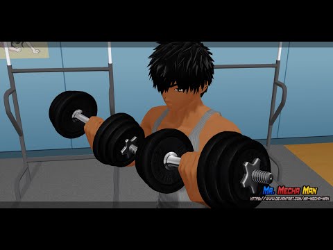 【MMD】Gym Dumbbells - YouTube