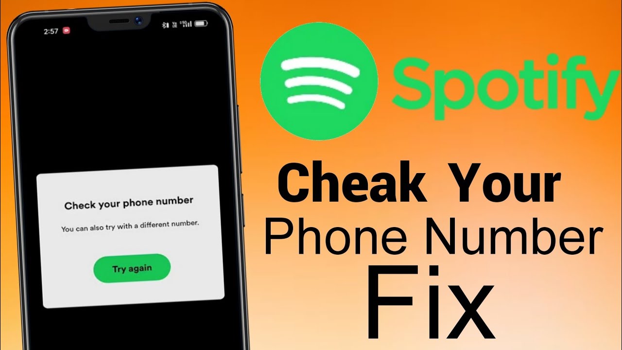 how to fix spotify check your phone number problem | check your phone ...