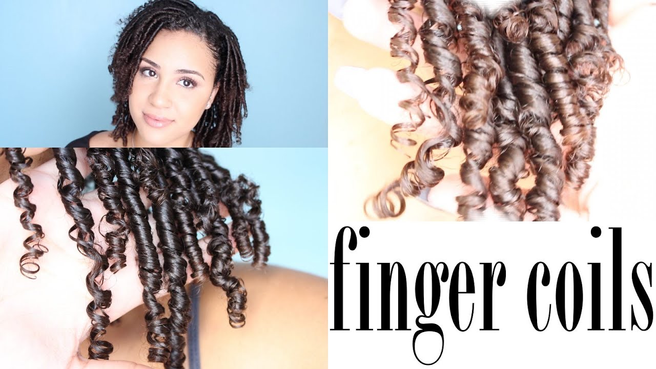 27. Finger Coils | Bouncy & Defined - YouTube