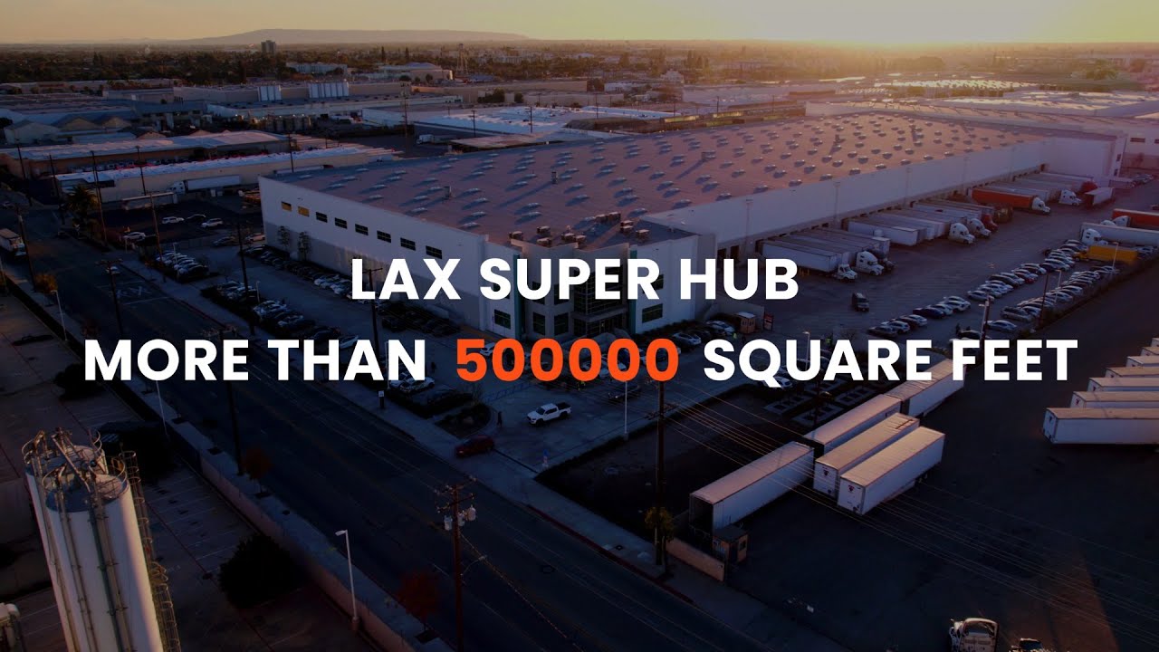 Inside One of Our LAX Super Hubs | Fully Automated Warehouse - YouTube