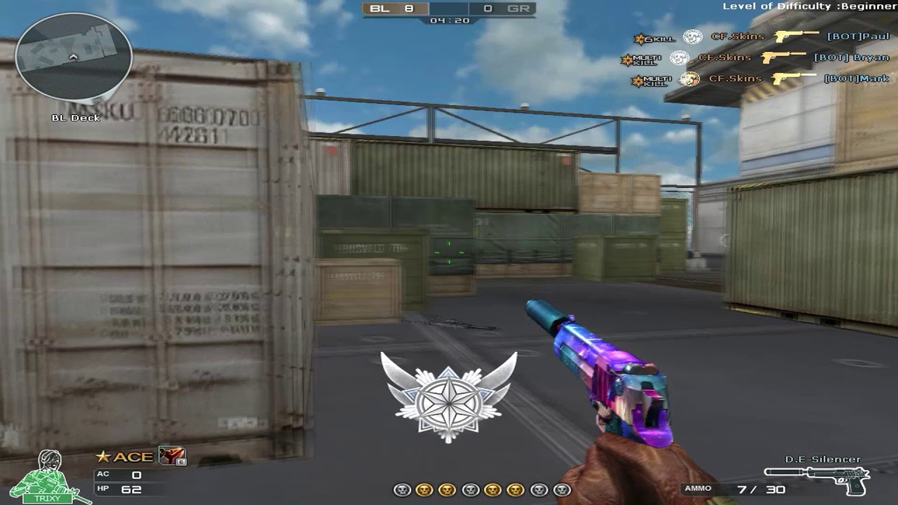 Desert Eagle Silencer - Space - YouTube