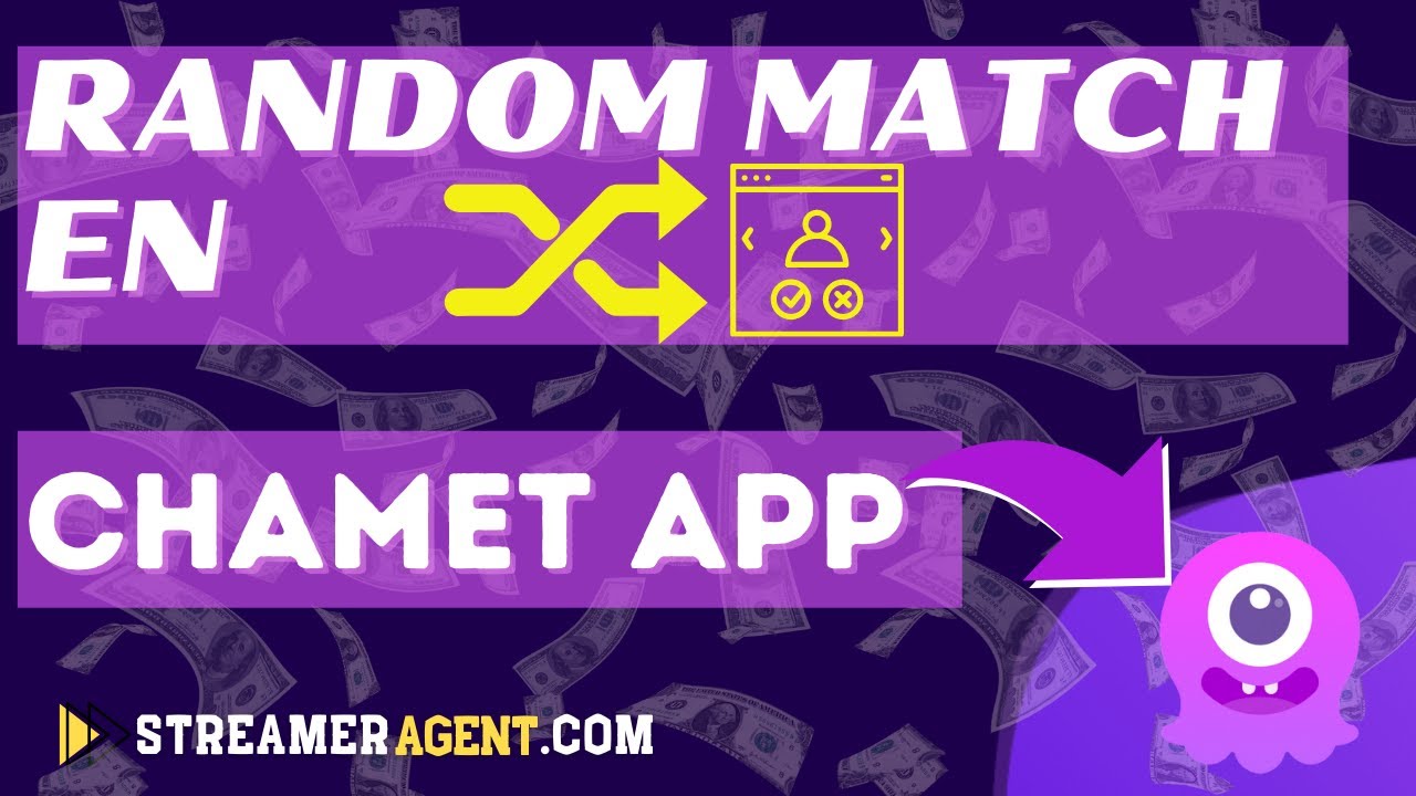 Random Match en #Chamet App - Ganar Dinero como #Streamer con Chamet # ...
