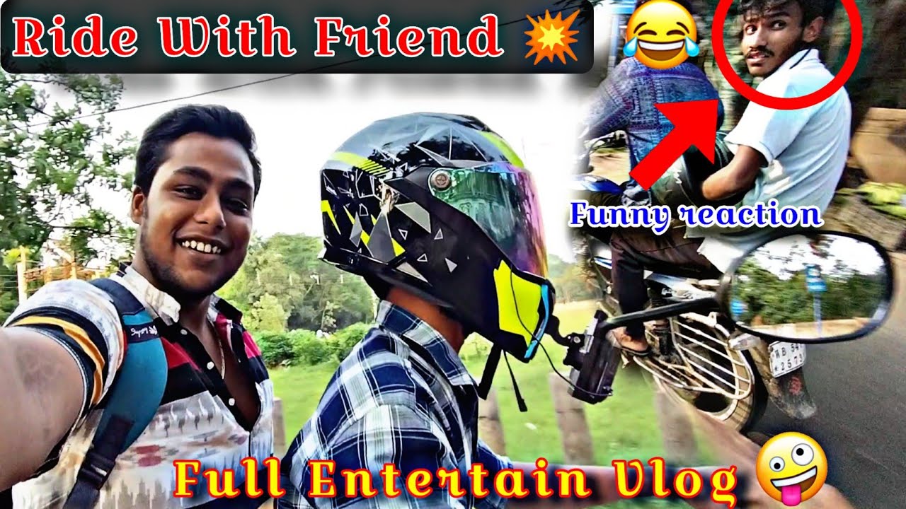 Ride With Friend 💥 // Ride With Subho // #youtube #motovlog #funnyvlog ...