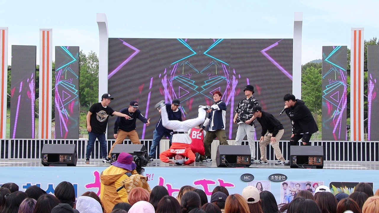 비보이 [진조크루 JINJO CREW 비트박스 공연] 고성 청소년 축제한마당 - YouTube