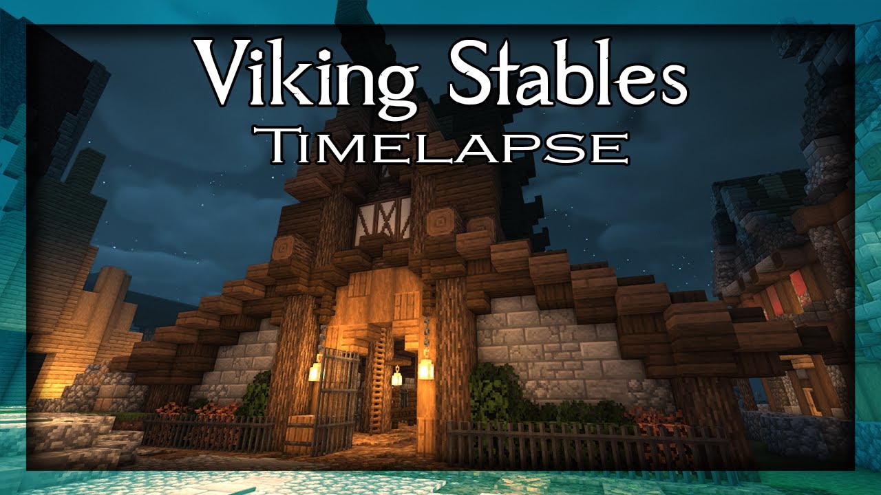 Viking Style Stables Timelapse | Vasten2 - YouTube