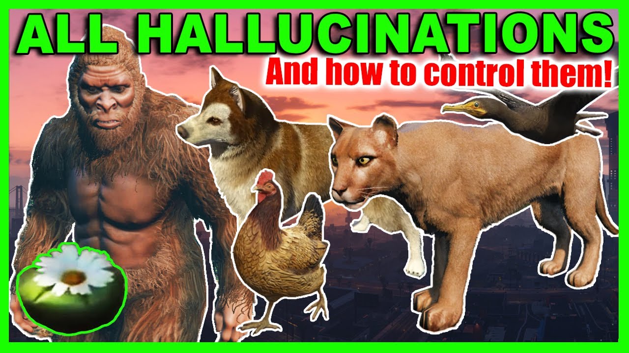 All Peyote Plants HALLUCINATIONS - ALL ANIMALS Incl. Controls For PC ...