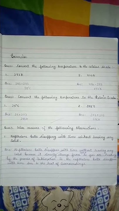 Class 9 science chapter 1 Matter in our surroundings || Question and ...